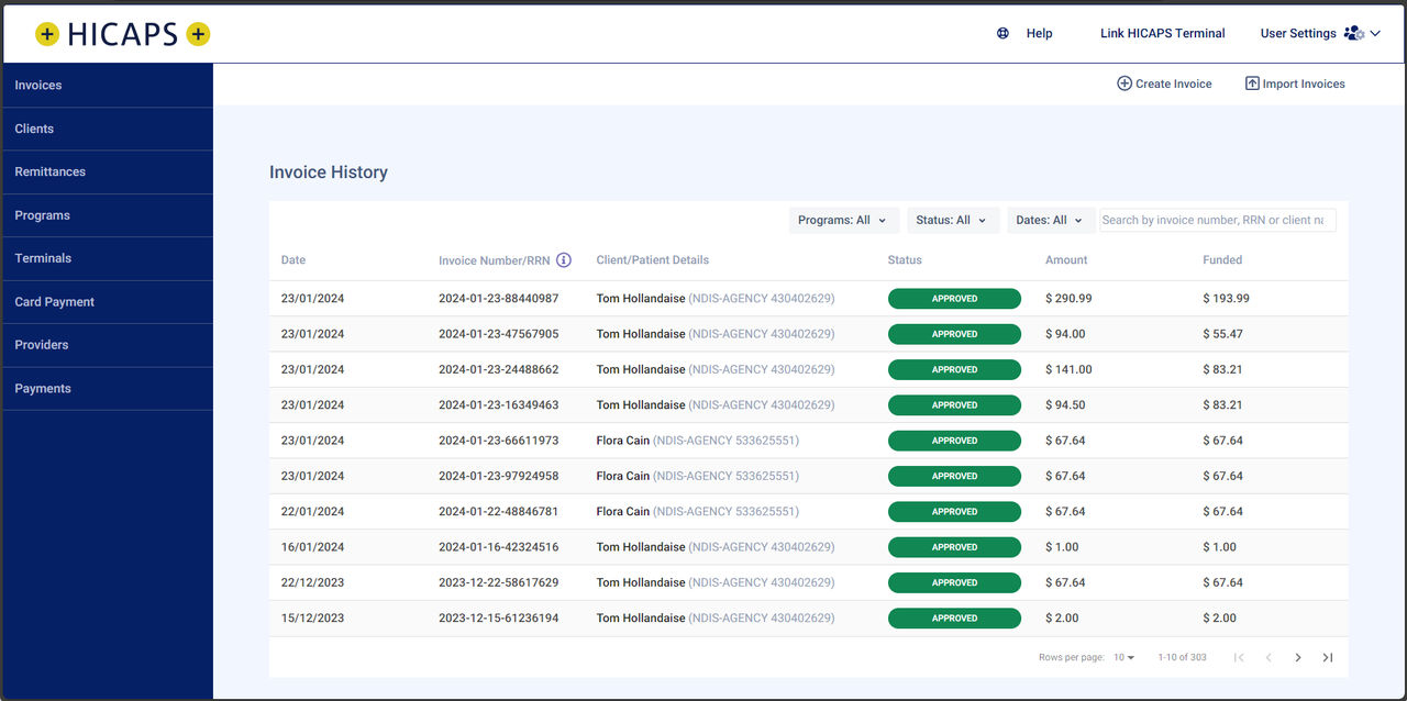 HICAPS Digital Claims - HICAPS
